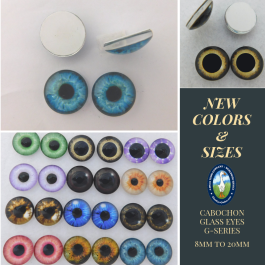 Cabochon Glass Eyes